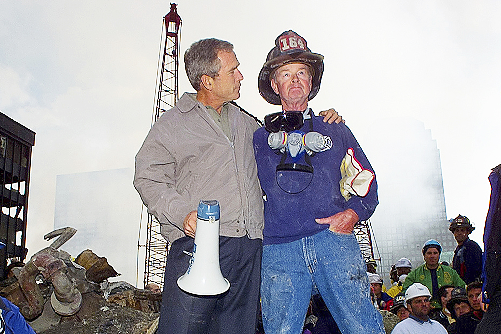 Beckwith, firefighter in famous 9/11 image, dies | News, Sports, Jobs - Altoona Mirror